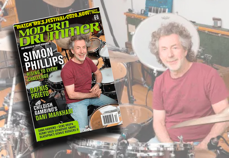 Modern Drummer Dec Issue – Simon Phillips – Drumming News Network