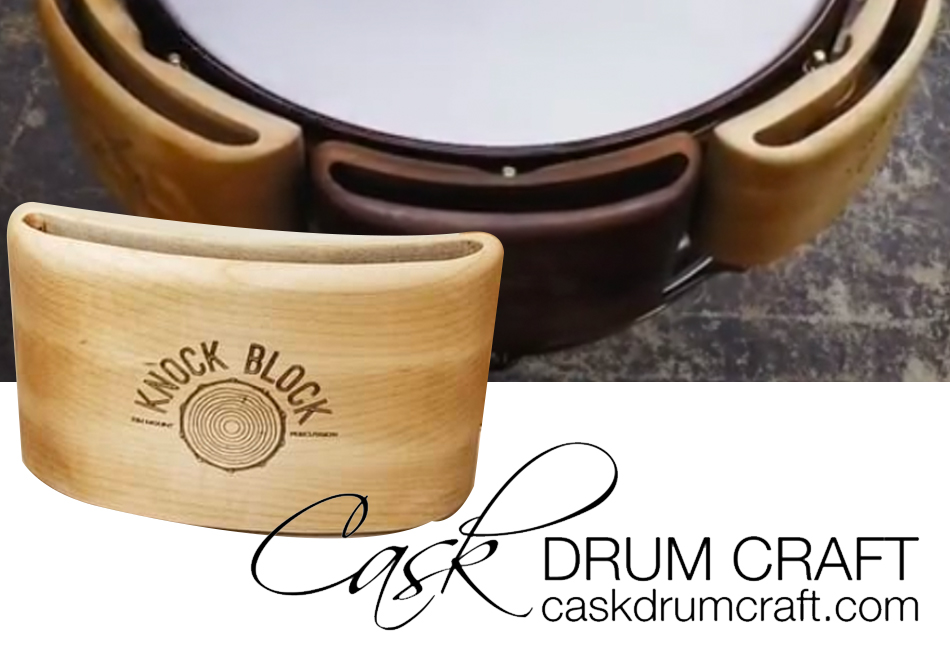 Cask Drum Craft releases the “Knock Block” – Drumming News Network