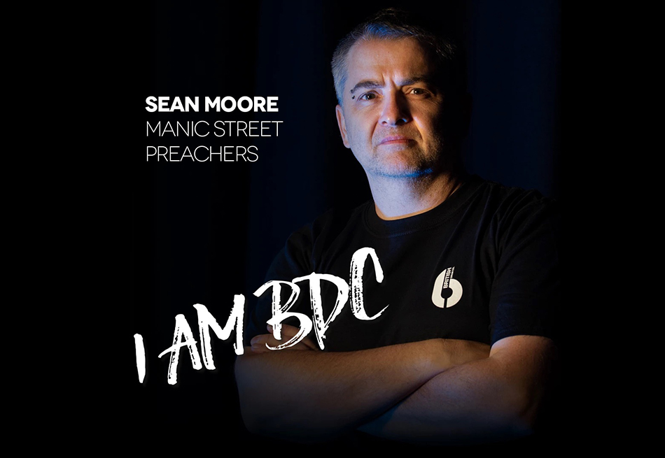 The British Drum Co. Welcomes Manics’ Drummer Sean Moore To Their ...