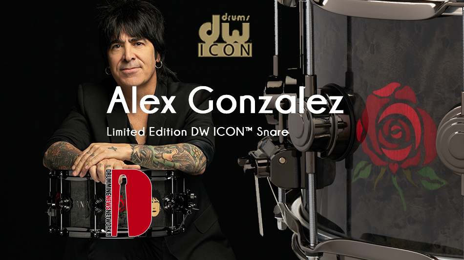 DW Launch The Alex Gonzalez DW ICON™ Snare – Drumming News Network