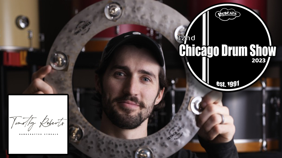 32nd Annual Chicago Drum Show: Cymbal Smith Timothy Roberts of Timothy ...