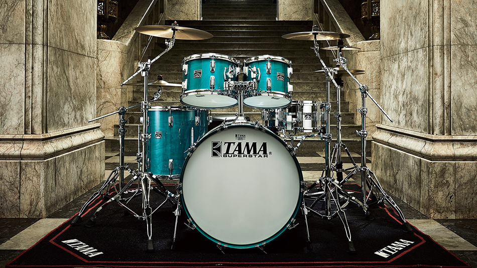 TAMA Reissues The 50TH Limited Superstar Drum Set In 4 Finishes ...