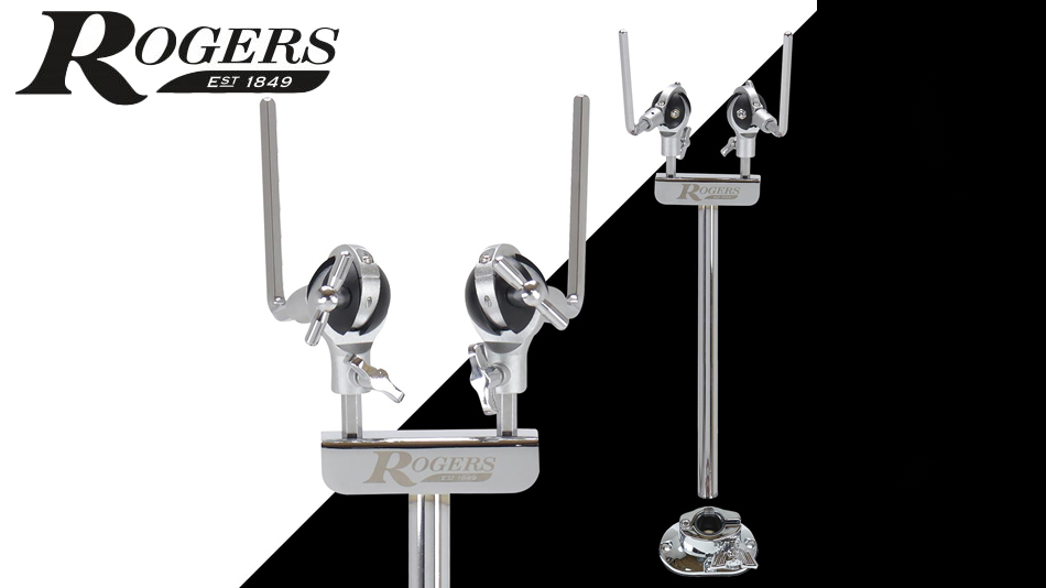 Rogers Drum Co. Release The Ultra-Matic Double Tom Mount And Bass Drum ...