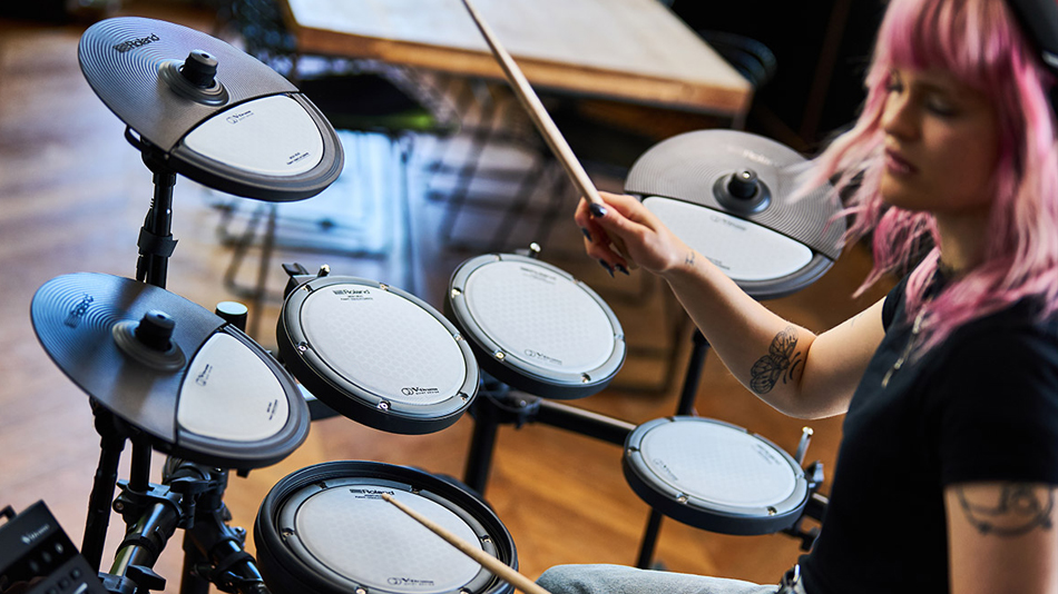 Roland Announces V-DRUMS Quiet Design – Drumming News Network