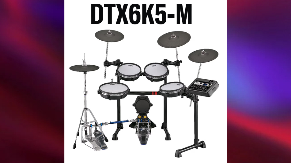 Yamaha Announces New DTX6K5-M Electronic Drum Set – Drumming News Network