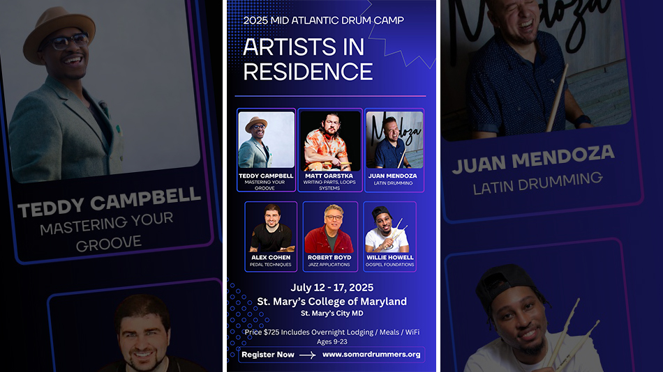 Drum, Learn, Inspire: Mid Atlantic Drum Camp Returns July 2025 ...