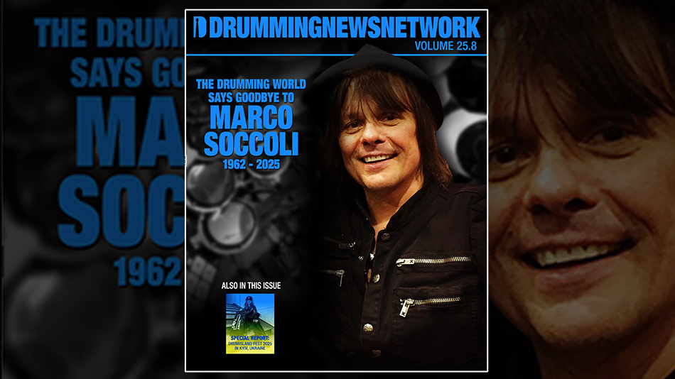 Issue 25.8 Of The Drumming News Network Newsletter Is Out Now ...