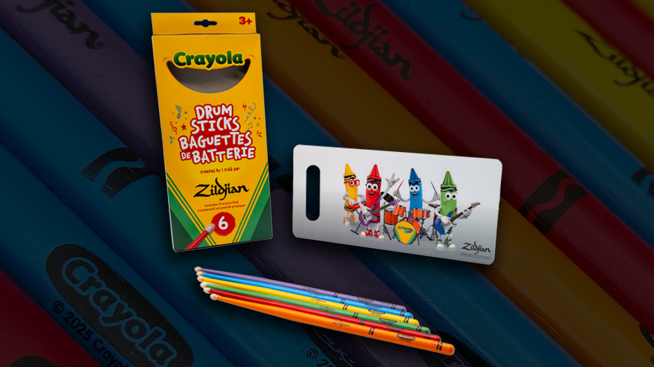 Zildjian and Crayola Team Up To Spark a New Wave of Musical Exploration ...