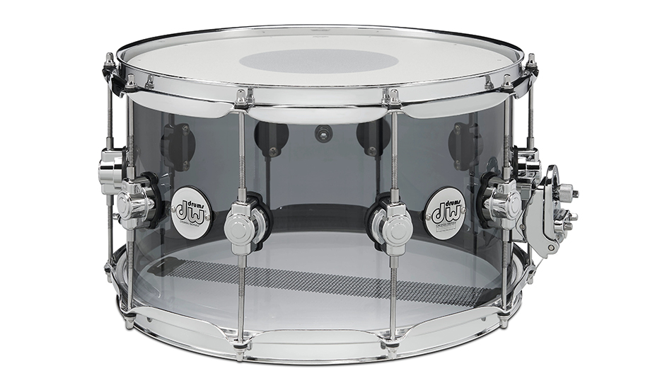 NEW FROM DW: THE DESIGN SERIES 8X14″ ACRYLIC SNARE DRUM – Drumming News ...