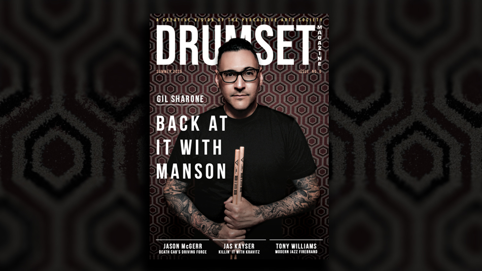DRUMSET Magazine Issue6 – Features Gil Sharone Of Marilyn Manson ...
