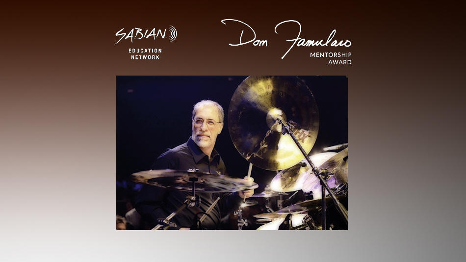 Sabian Announces The 3rd Annual Dom Famularo 2026 Sen Mentorship Award ...