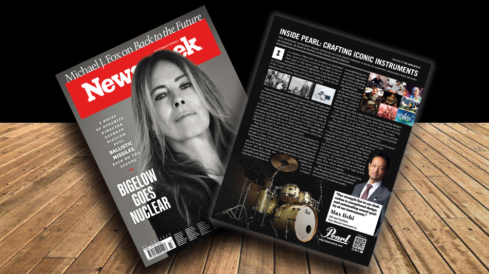 Inside Newsweek’s Spotlight on Pearl Drums – Drumming News Network