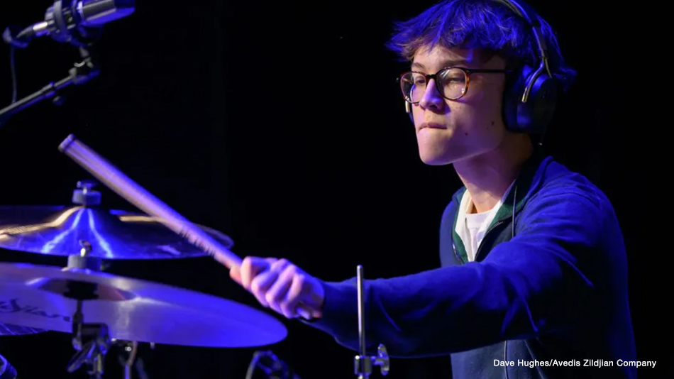 Teen Drummer Ellis Gates Wins National Title Zildjian Young Drummer ...