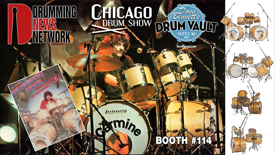 Drumming News Network to Display Carmine Appice’s Iconic Drum Set for ...