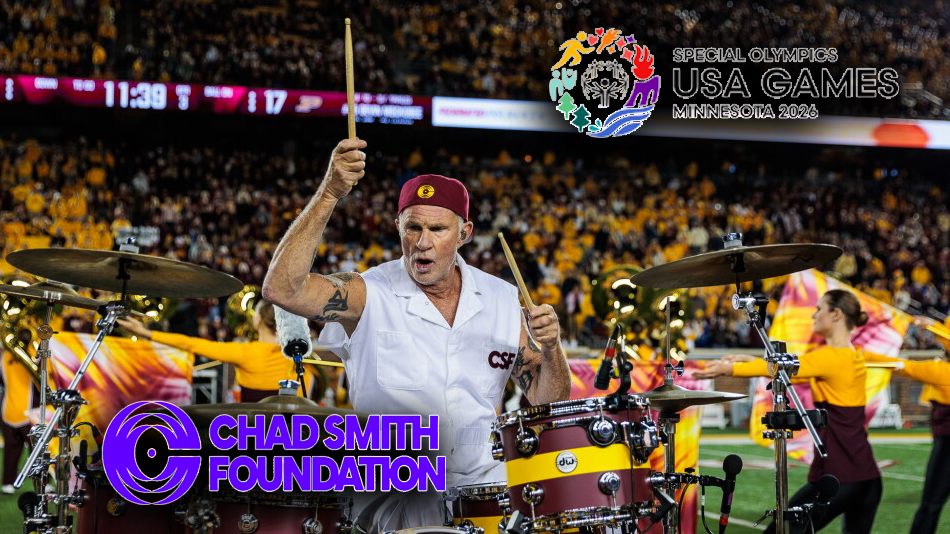 Chad Smith Foundation Joins 2026 Special Olympics USA Games; Smith ...